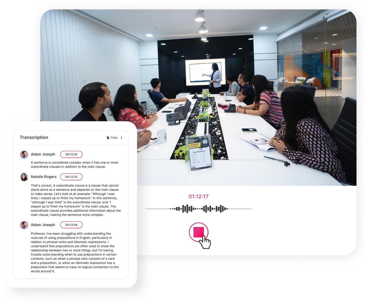 Offline Transcription - ScreenApp